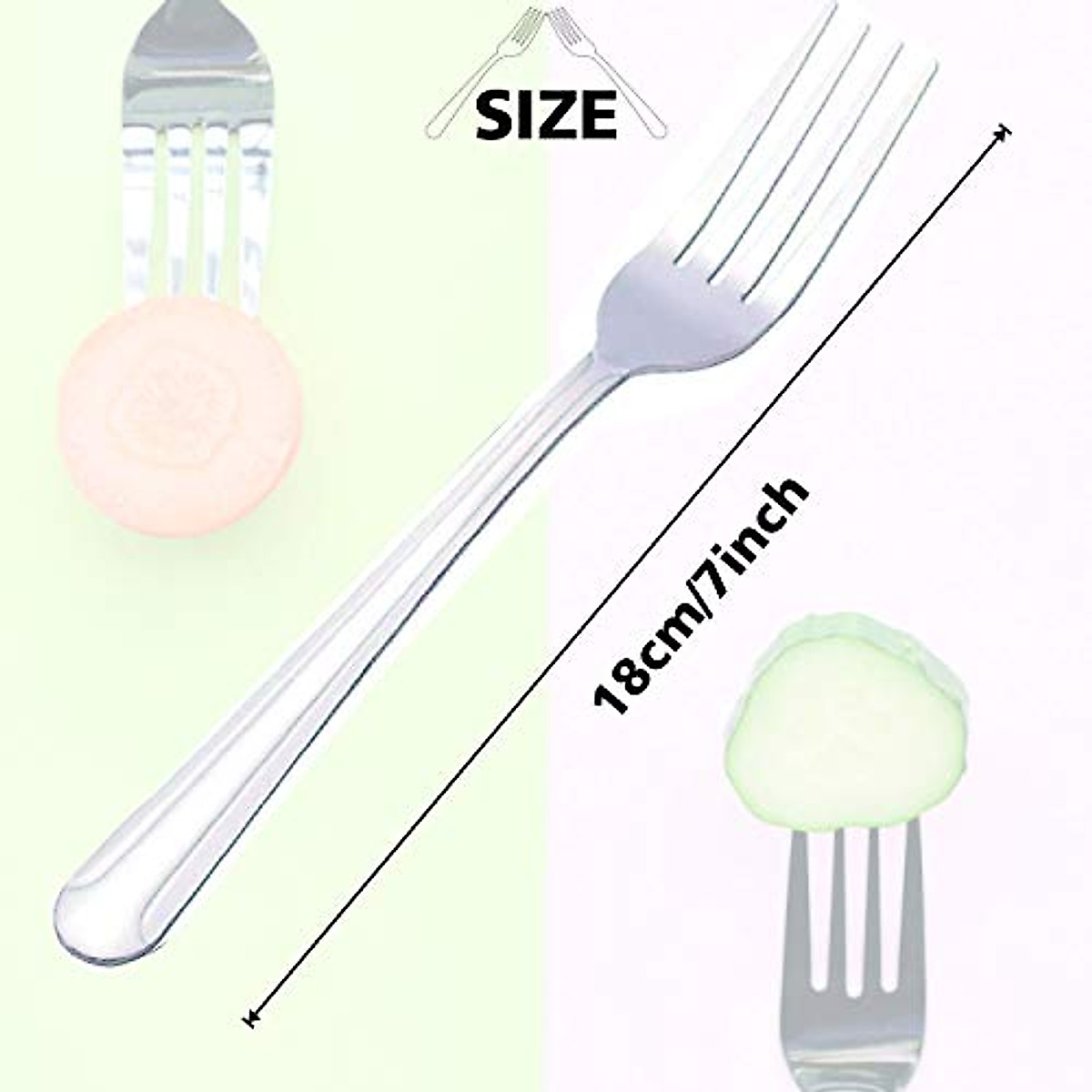 Dinner Forks Set of 12,Dominion Heavy Duty Forks,Stainless Steel Silverware Table Forks Mirror Polished Forks for Kitchen, Matching Spoons or Knifes, Commercial Restaurant Easy to Clean, 7 inches