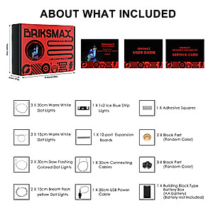 BRIKSMAX Led Lighting Kit for LEGO-43232 Peter Pan & Wendy's Flight Over London - Compatible with Lego Disney Building Set- Not Include Lego Set