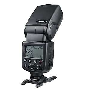 Godox V850II GN60 2.4G 1/8000s High-Speed Sync Flash Speedlite Speedlight & 2000mAh Li-ion Battery, 1.5s Recycle time, 650 Full Power Compatible for Canon Nikon Pentax Fuji Olympus Panasonic Cameras