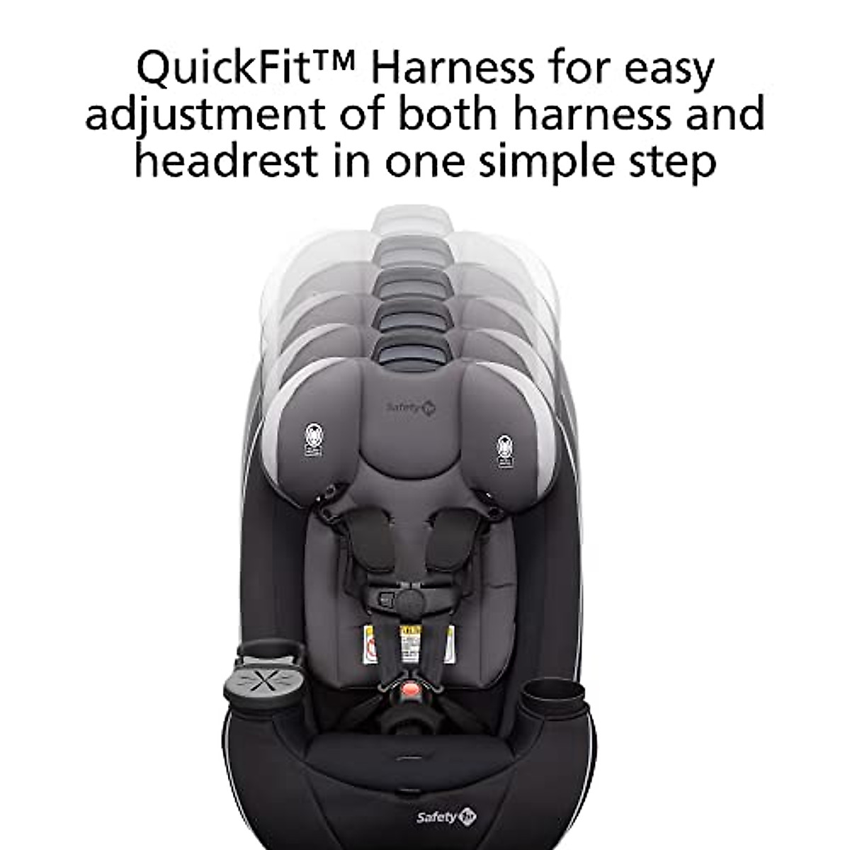 Safety 1st Grow and Go™ Extend 'n Ride LX All-in-One Convertible Car Seat, Winehouse