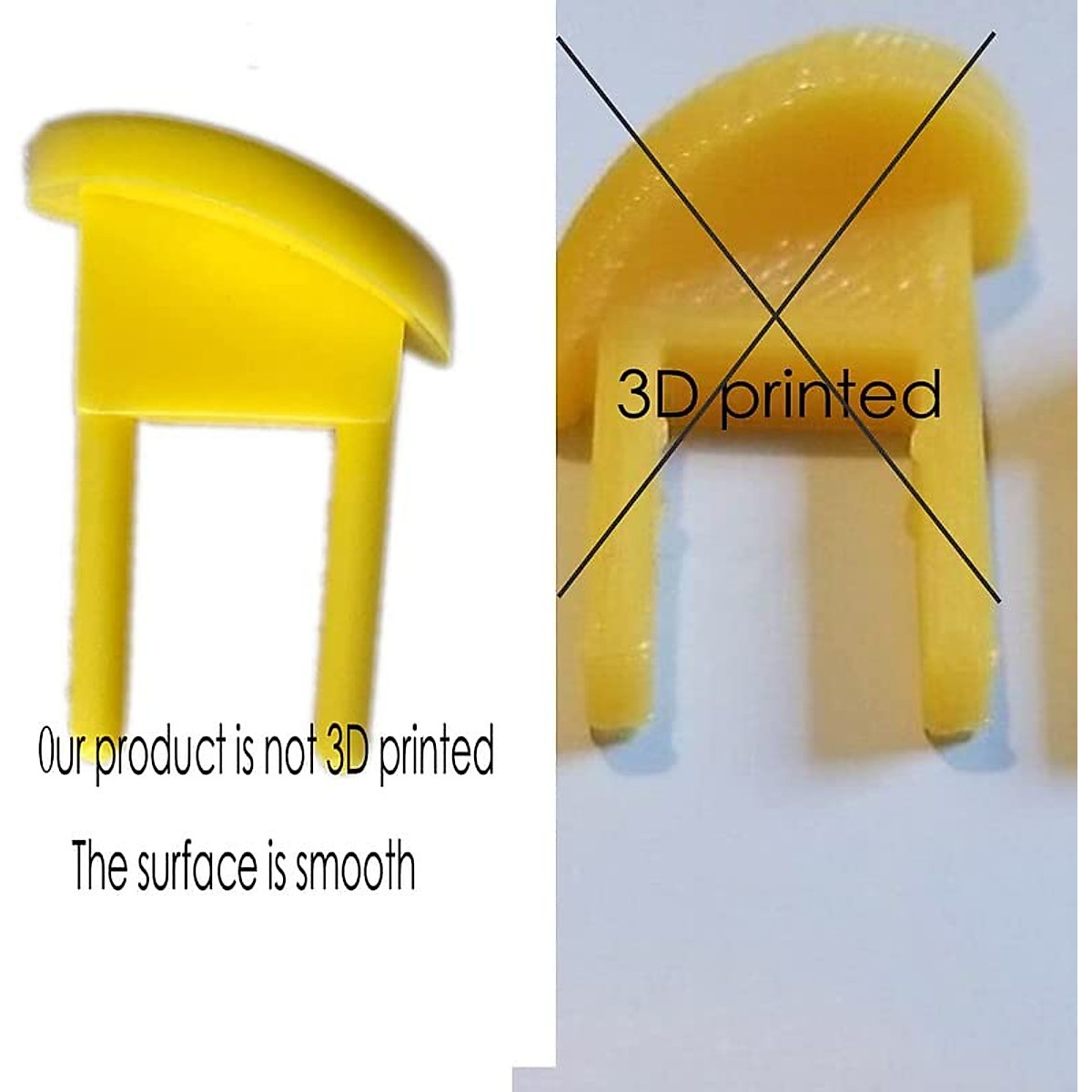 Yellow Safety Switch Key Compatible with Craftsman Radial Arm Jointer Band Drill Sears Table Saw, Sander, Band Saw, Drill Press Parts- Oval (5pcs-pack)