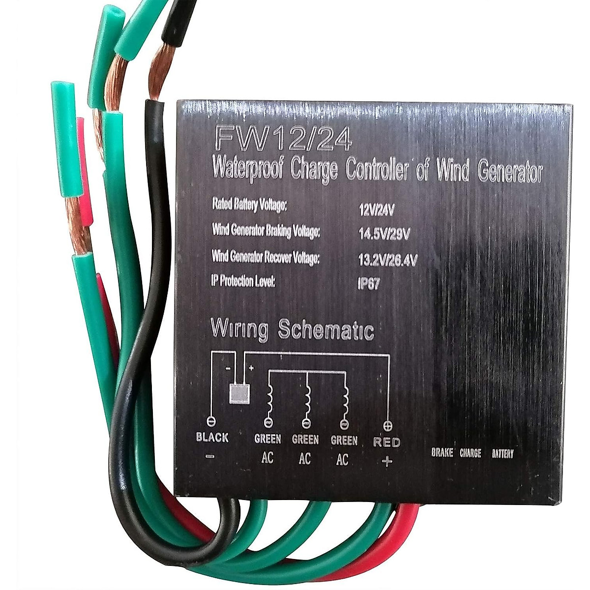 Wind Turbine Generator Kit 400W 12V, Wind Turbine Generator Power Kit for Marine, RV, Home, Windmill Generator Suit for Hybrid Solar Wind System