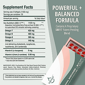 Lubracil Daily Vaginal Moisturizer for Feminine Care - Helping with Vaginal Atrophy, Dryness and Itchiness with Sea Buckthorn Oil, Omegas 6, 7, & 9, Vitamins A & E, 60 Wet Pills 2 Pack