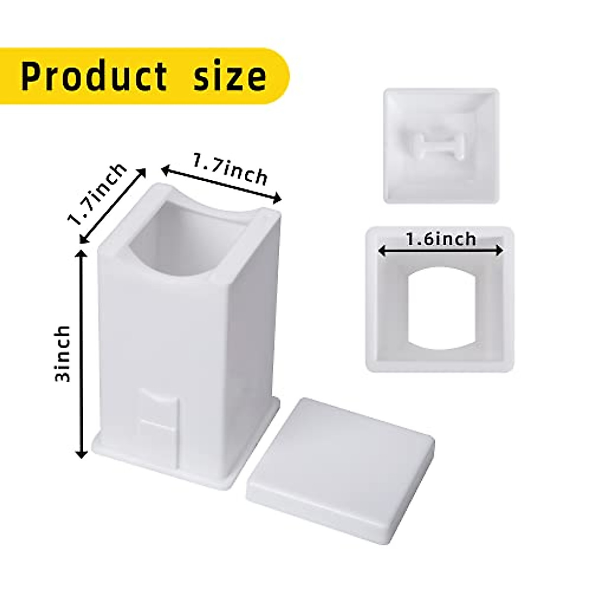 codree 3 PCS Butter Spreader Dispenser-Corn Butter Holder with Built-In Cover-Spreads Butter Dispenser on Waffles Toast Pancakes Bagels