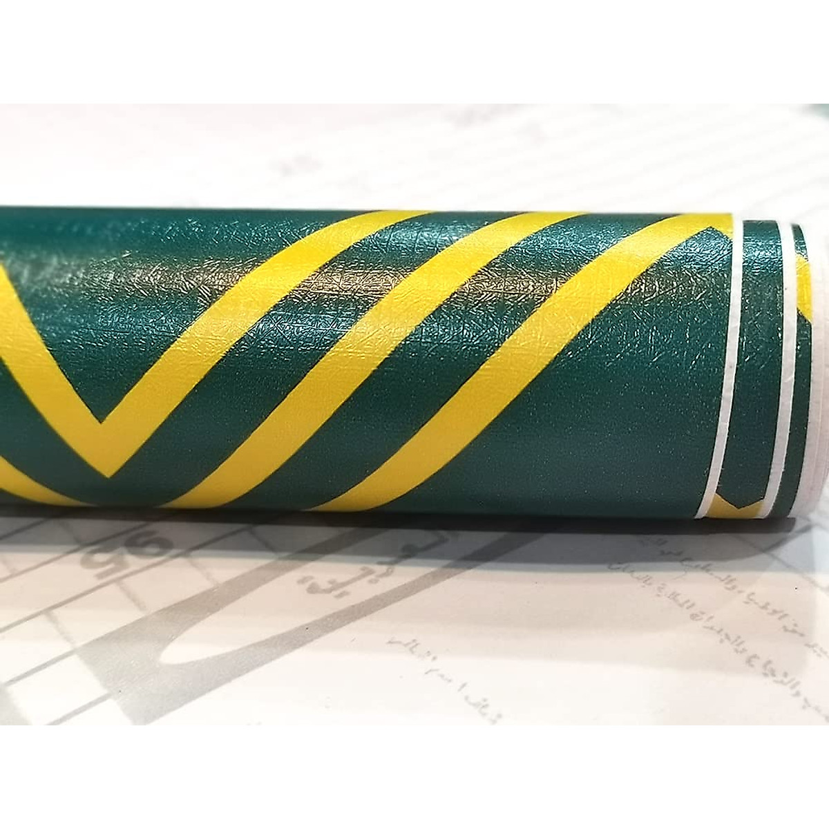 JZ·HOME 7029 Green Diamond Lattice Peel and Stick Wallpaper 17.7" x 9.8ft Self-Adhesive Removable Geometric Rhombus Contact Paper Drawer Shelf Liner for Furniture Home Wall Decor