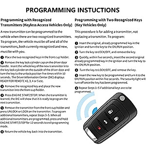 Keyless Entry Remote Uncut Flip Key Fob Fits for Chevrolet Cruze/Equinox 11-2015, Buick Lacrosse10-2016 FCCID: OHT01060512 315Mhz (Pack of 1)