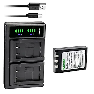 Kastar 1-Pack Li-10B Battery and LTD2 USB Charger Compatible with Olympus Camedia C-765 Ultra Zoom, Camedia C-770 Ultra Zoom, Camedia C-5000 Sport Zoom, Camedia C-5000 Zoom, Camedia C-7000 Zoom Camera