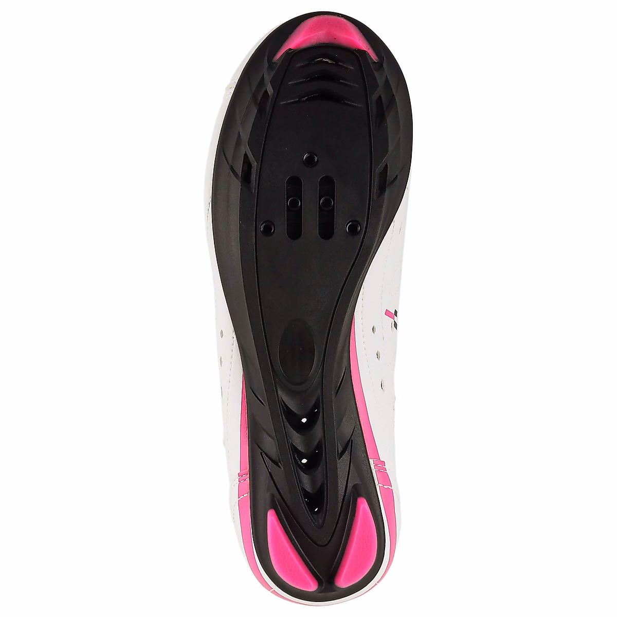 CyclingDeal Road Indoor Bike Women's Cycling Shoes with Look ARC Delta Compatible Cleats - Compatible with Peloton Indoor Bikes Pedals - Size 40,White