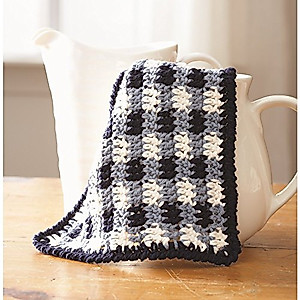 Lily Sugar'n Cream Cotton Cone Yarn, White , 1 Cone, 14 oz (Pack of 1)