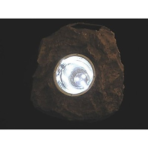 Solar Rock Light 3 Led Tall Spotlight for Home and Garden(set of 4)