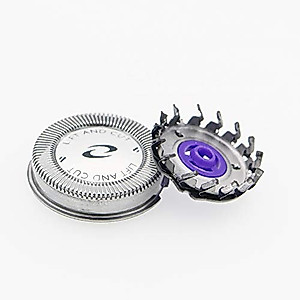Lot of 3pcs Shaver Head Replacement for HQ55 HQ56 HQ4+HQ3 HQ30 HQ85 HS198 PQ205£¬ Compatible with HQ55 HQ56 HQ4+HQ3