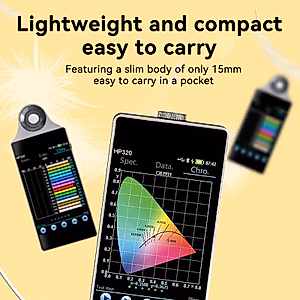 GOYOJO Portable Spectrometer Color Illuminometer Meter Spectrophotometer (HP330)