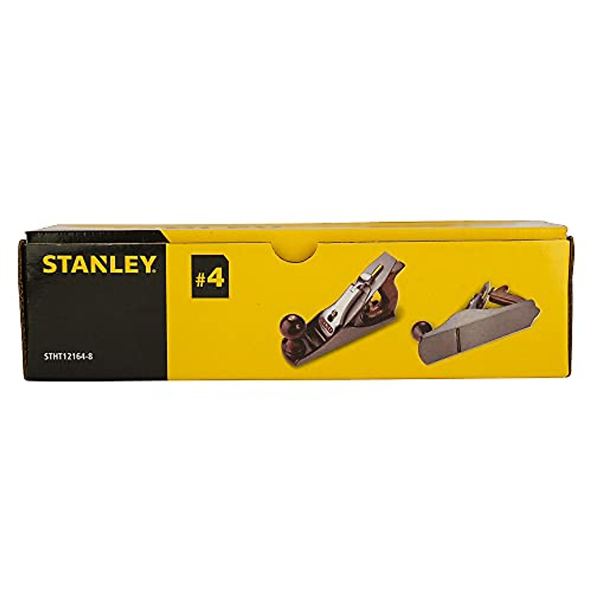 STANLEY STHT12164-8 Wooden Handle Smoothing Planer, 4 inch, Multicolor