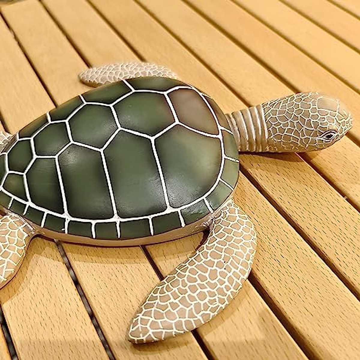 ALIWINER Sea Turtle Decor, Tabletop and Wall Turtle Decor, Turtle Crafts Sea Turtle Figurines for Home Office Decorations Home Gift Collection