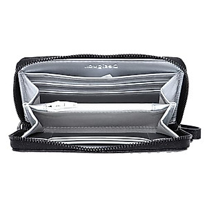 Desigual Mone_azabache Mini Zip, Negro