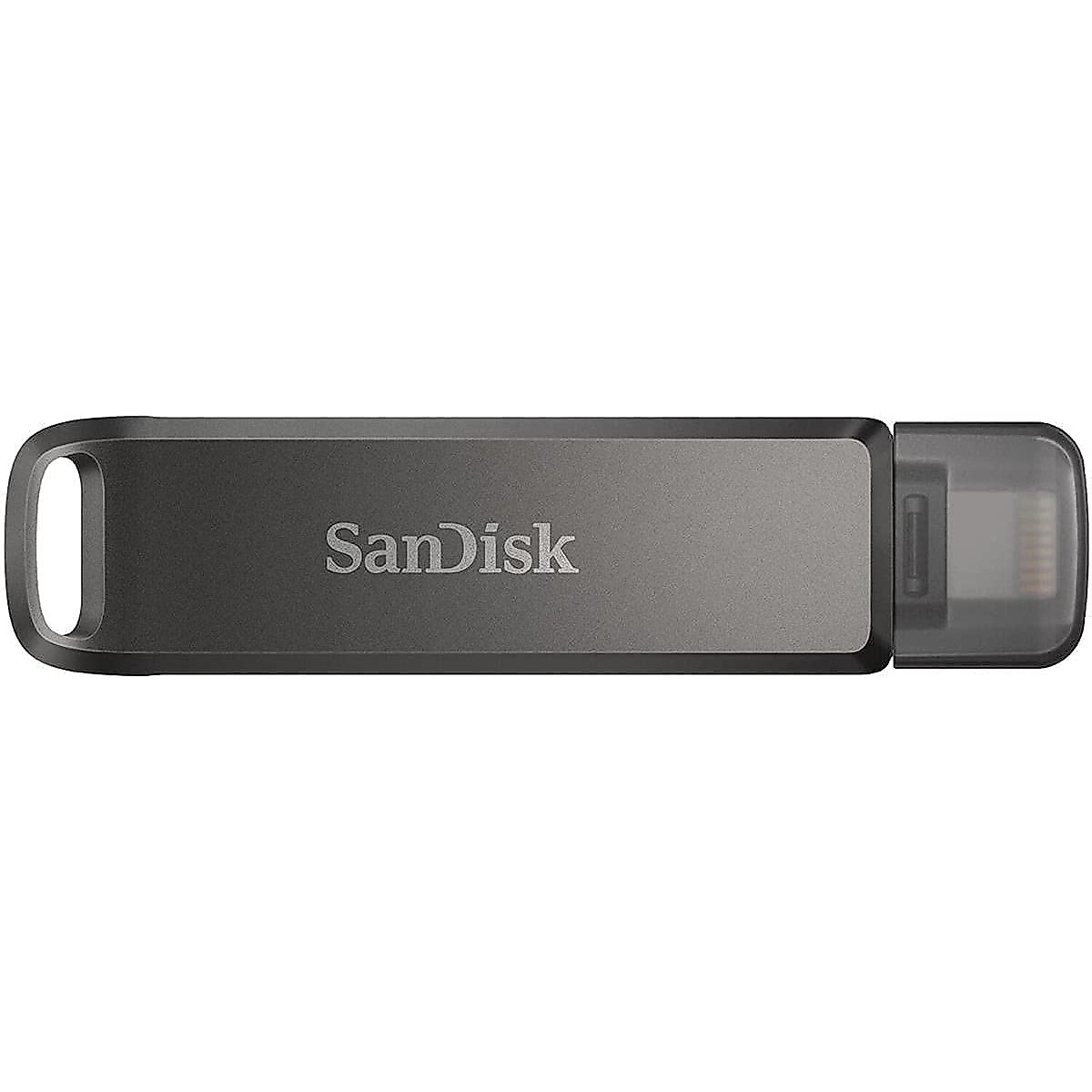 SanDisk 128GB iXpand Luxe Flash Drive for iPhone, iPad Tablet & USB TypeC Devices - 3.1 Dual Drive for Lightning & Type-C (NOT Type-A) SDIX70N-128G-GN6NE Bundle with 1 Everything But Stromboli Lanyard