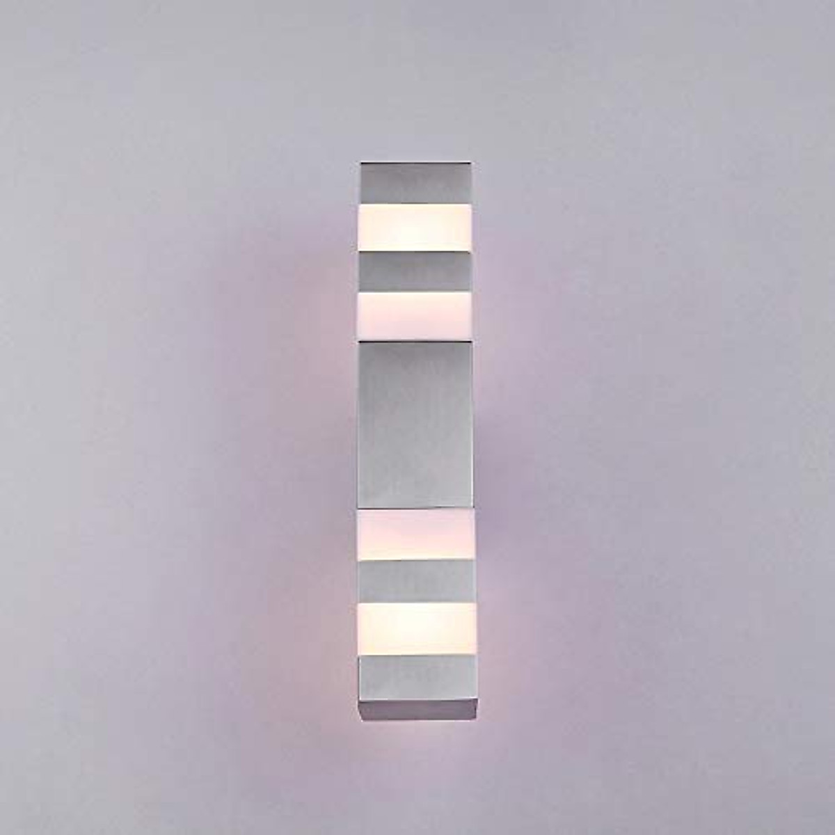 PEHUB 10W LED Outdoor Wall Light Fixture, Stainless Steel Exterior Wall Mounted Sconce, Outdoor Wall Lamp Up/Down Lights Wall Mount Light, patio balcony garden waterproof wall lantern Exterior Light F