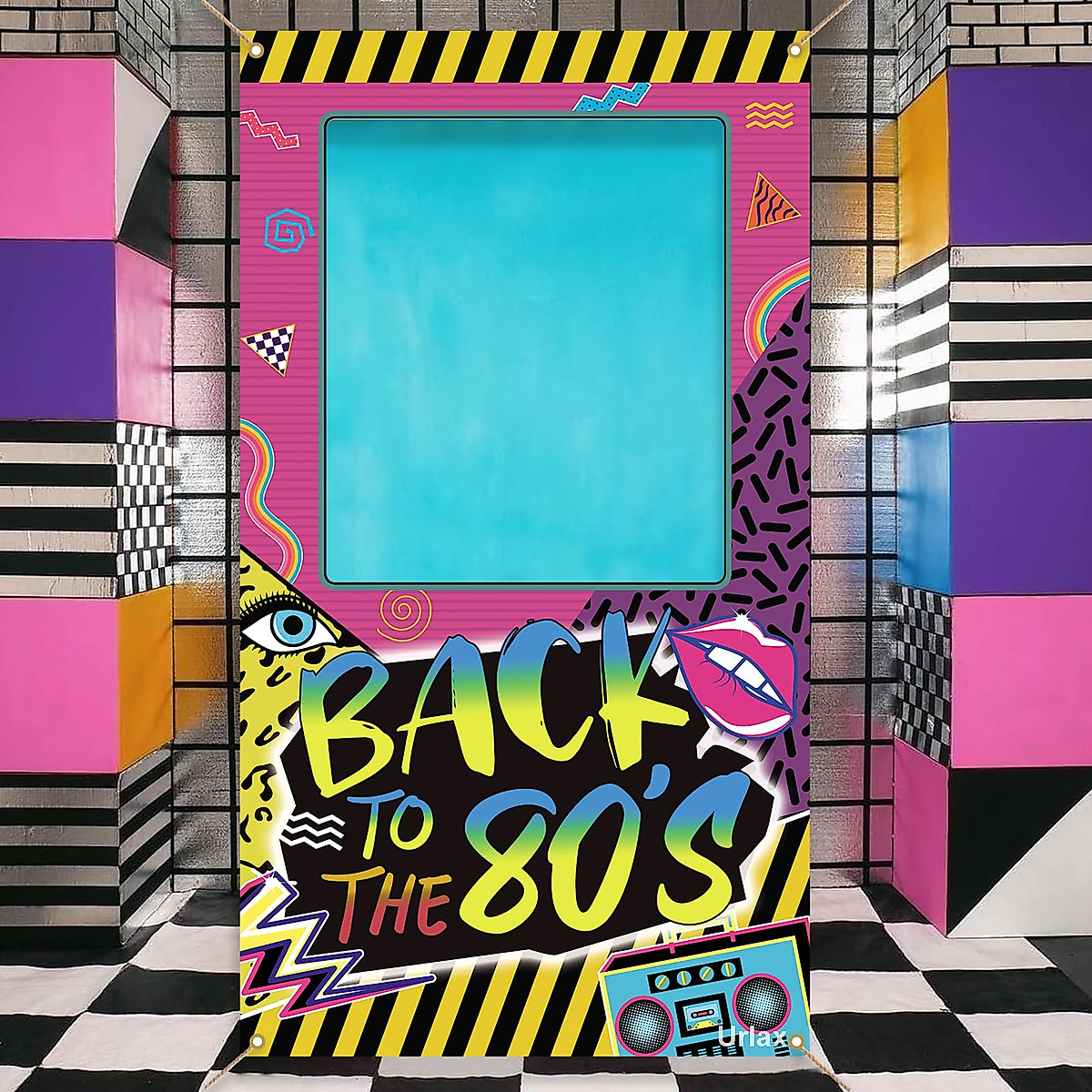 80s Photo Booth Props for Vibrant Retro Parties