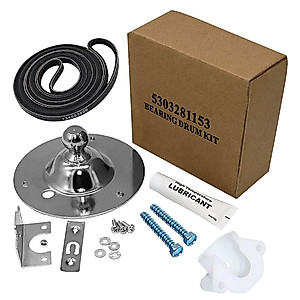 AMI PARTS Upgraded 5303281153 & 134503600 Dryer Drum Bearing Kit Compatible with Frigidaire & Kenmore Dryers - Replaces AP2142648 PS1148434 PS459829 134163400 - Buy with Confidence