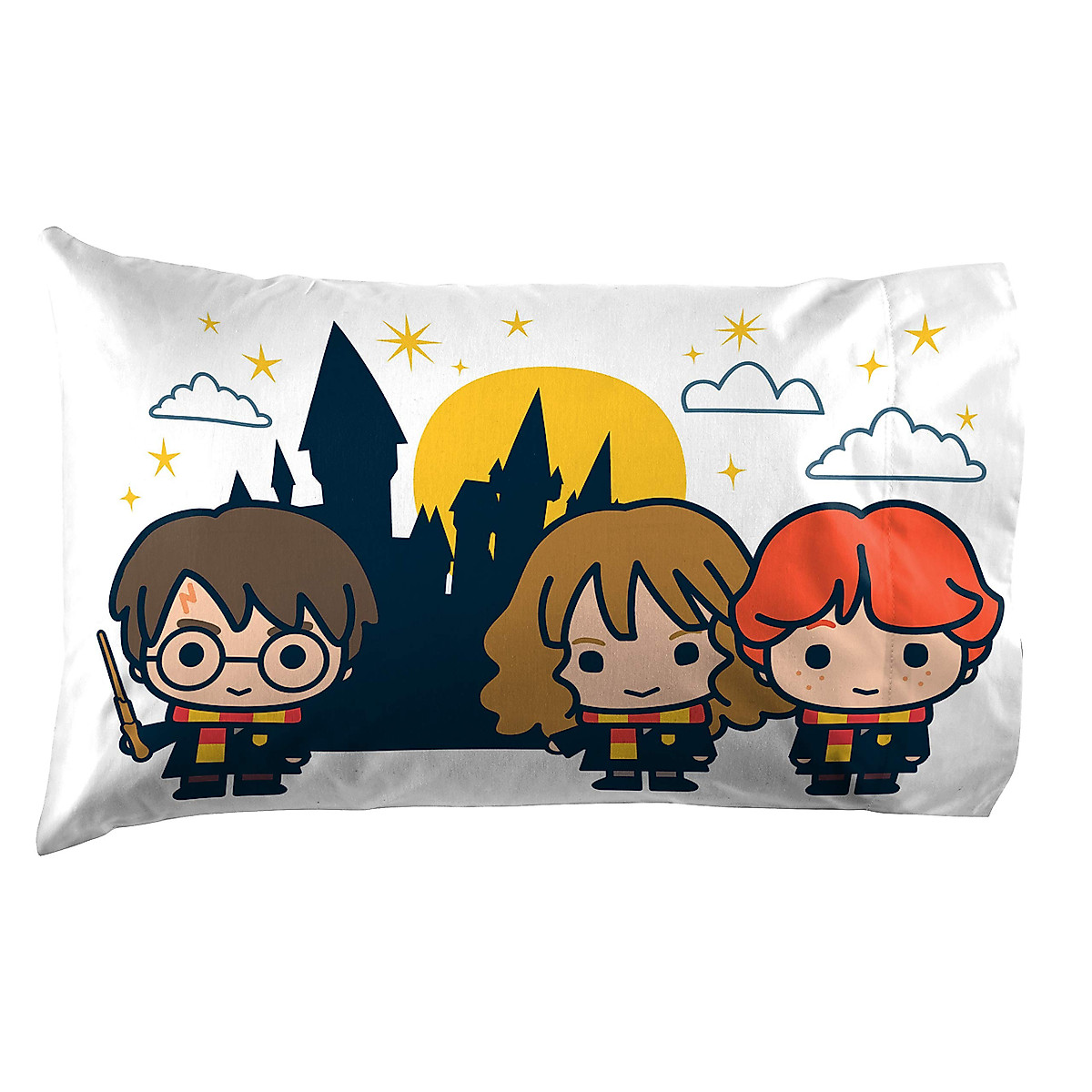 Harry Potter Hogwarts is My Home 4 Piece Full Sheet Set (Offical Harry Potter Product)