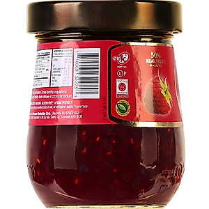 Tuscanini Premium Italian Raspberry Preserves, 11.64 oz Jar, Spreadable Fruit Jam, No High Fructose Corn Syrup, No Preservatives, Non GMO, Gluten Free
