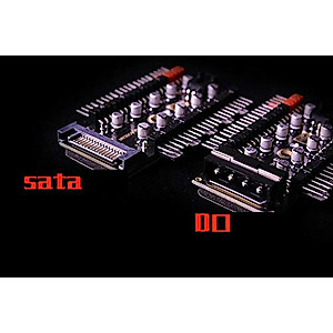 Fan Controller pc Chassis Fan Hub CPU Cooling Fan hub pc 10 Port 12 V SATA to Fan-Header with 4 Pin PWM Controller Corsair Fan Controller