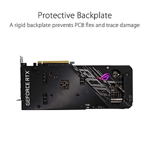 ASUS ROG Strix NVIDIA GeForce RTX 3060 OC Edition Gaming Graphics Card (PCIe 4.0, 12GB GDDR6, HDMI 2.1, DisplayPort 1.4a, Axial-tech Fan Design, 2.7-Slot, Super Alloy Power II, GPU Tweak II)