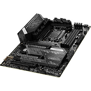 MSI MPG Z590 Gaming Carbon WiFi Gaming Motherboard (ATX, 11th/10th Gen Intel Core, LGA 1200 Socket, DDR4, PCIe 4, CFX, M.2 Slots, USB 3.2 Gen 2, Wi-Fi 6E, DP/HDMI, Mystic Light RGB) (Renewed)