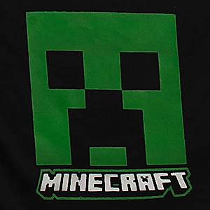 Minecraft Boys' Creeper Pajamas Size 7 Multicolored