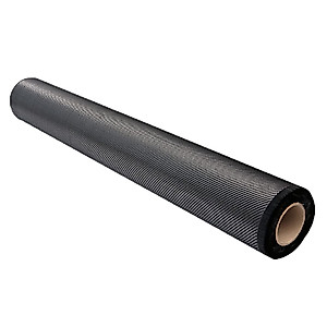 BAIWANLIN Carbon Fiber Fabric Cloth High Strength Lightweight for Car Modification | 200g/m² | 1m/39.37" Wide Roll length0.5m/19.69",Twill