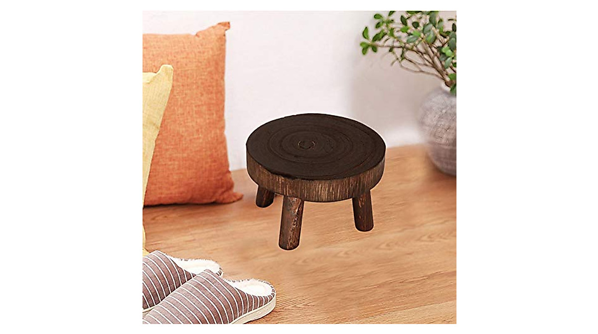 TITA-DONG Wood Plant Stand Set - Vintage Flower Holders