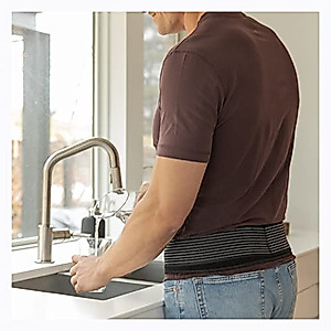 BraceAbility Anterior Pelvic Tilt Brace - Rotated Hip Posture Alignment Correction Belt for Tilted or Twisted Pelvis Girdle Pain, Posterior Pregnancy SPD Treatment, Lower Crossed Syndrome Support