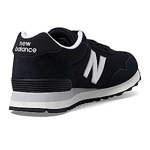 New Balance Women's 515 V3 Sneaker, Black/White 3, 6 Wide