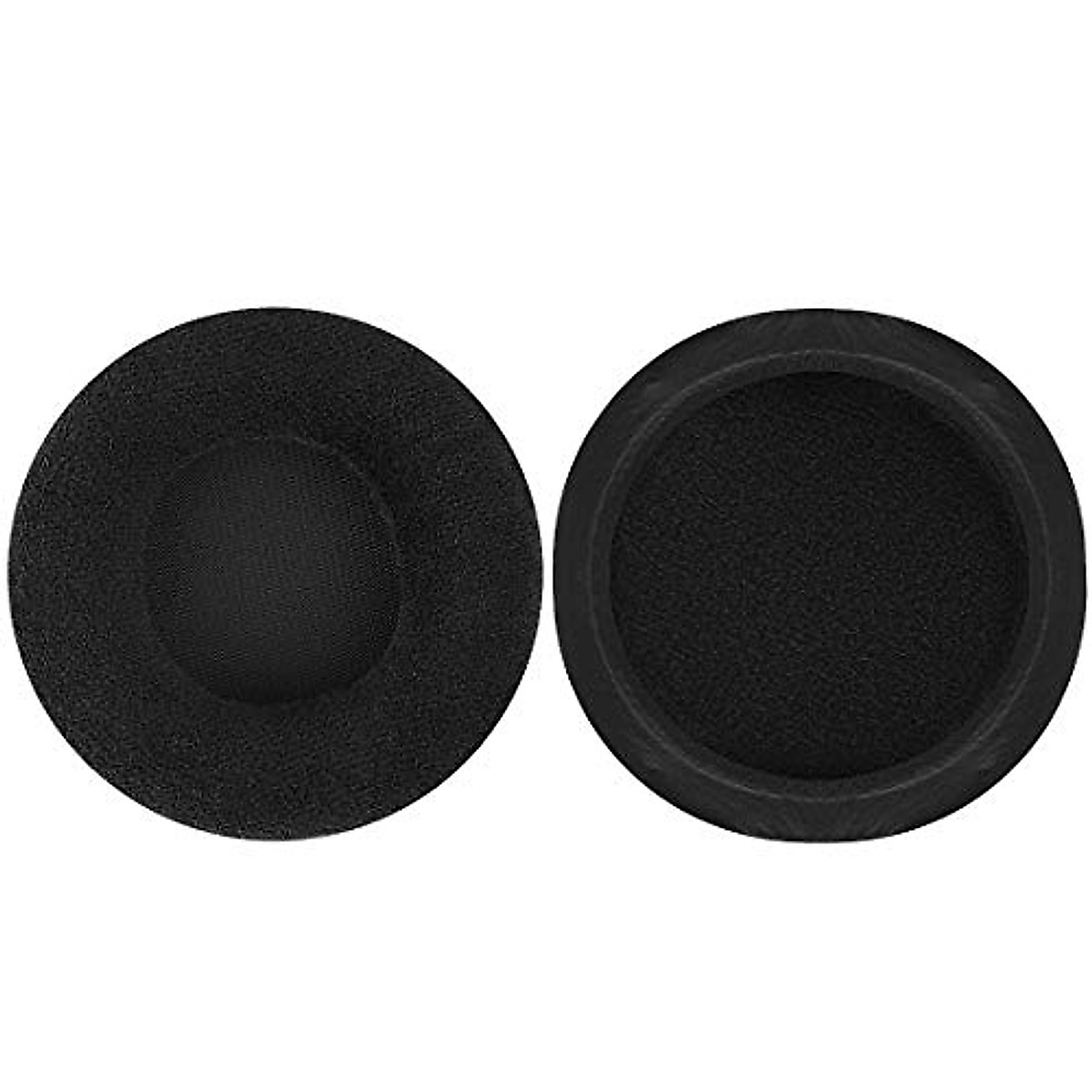 Geekria Comfort Velour Replacement Ear Pads for Sony MDR-V150 V200 V250 V300 V400 ZX300 Headphones Ear Cushions, Headset Earpads, Ear Cups Cover Repair Parts (Black)