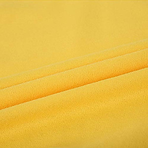 amropi Boy's Tracksuit Pullover Hoodie Jogging Pants Set 2 Pieces Sweatsuit (Yellow,8-9Years)