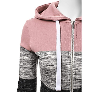 DOUBLJU Lightweight Thin Zip-Up Casual Hoodie Jackets for Womens with Plus Size