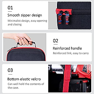 Khanka Hard Case Replacement for Milwaukee M18 FUEL Cordless Compact Router, Case Only