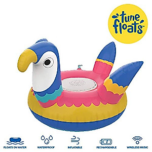 Premier Accessory Group Replay Audio Floating Bluetooth Speaker, Toucan Multicolored