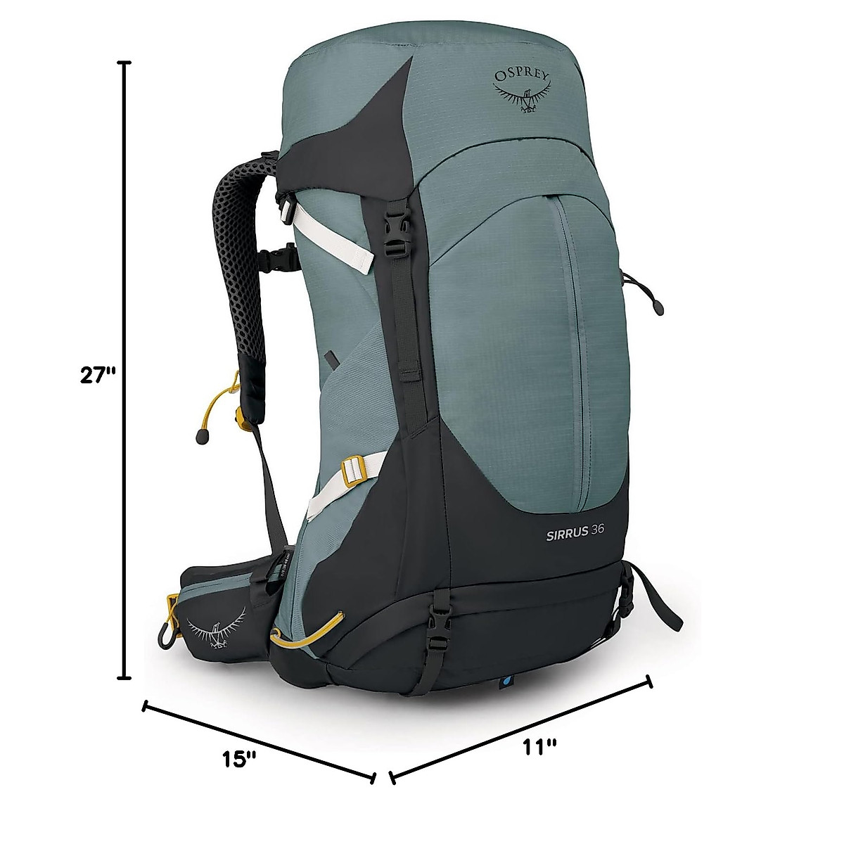 Osprey Sirrus 36 Women's Hiking Backpack, Succulent Green