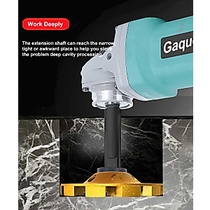 5/8"-11 Angle Grinder Extension Shaft Set Airway Buff Extender Kit 3 Packs Connecting Rod for Car Polisher and Angle Grinder 3inch, 3.9inch, 5.5inch