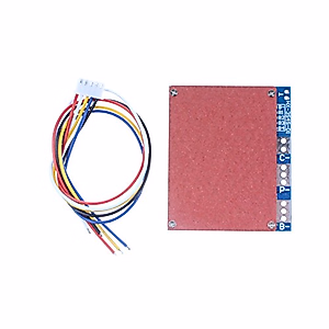 NOYITO 100A 4S 3.7V Lithium Battery Protection Board 14.8V with Balance Over-Current Over-Charge Over-Discharge Protection