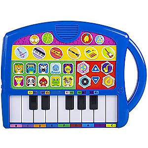 Baby Einstein - My First Music Fun Keyboard Composer & 8 Sound Book Library - PI Kids