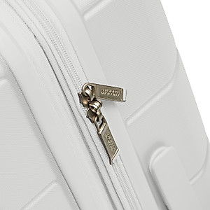 American Tourister Stratum 2.0 Expandable Hardside Luggage with Spinner Wheels, Carry-On, White