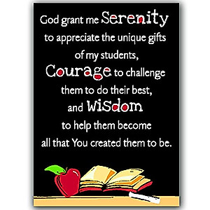 Teacher’s Travel Mug - Insulated Coffee Thermos with Lid, Inspirational Teacher Appreciation Gifts, Gift For Professors, Educators, and Teachers Assistants, 7 Inches Tall, 16 Ounces