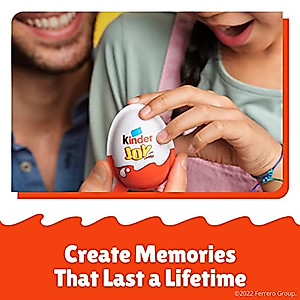 Kinder Joy Eggs, Sweet Cream and Chocolatey Wafers with Toy Inside, Great for Easter Egg Hunts, 0.7 Ounce (Pack of 15)