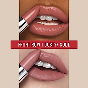 Runway Rogue 90s Vibe Lipstick, Moisturizing Matte Dusty-Pink Lipstick, ‘Front Row’
