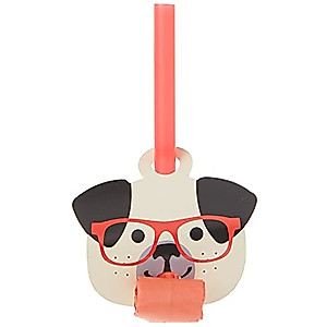 Creative Converting Dog Party Noise Maker, 1x2.55x5.25inc, Multicolor