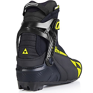 Fischer Unisex RC3 Skate Durable Weatherproof Protective Stable Insulated Nordic Race Skating Ski Boots, 40
