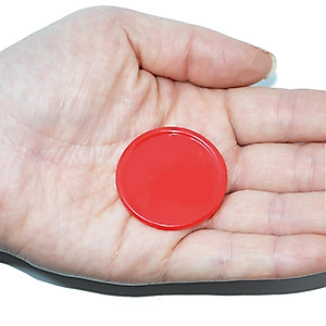 Smartdealspro Set of 160 Opaque 1 1/2 Inch Plastic Counting Counters Poker Chips with Box for Casino Card Games (160pcs 4 Color with Box)