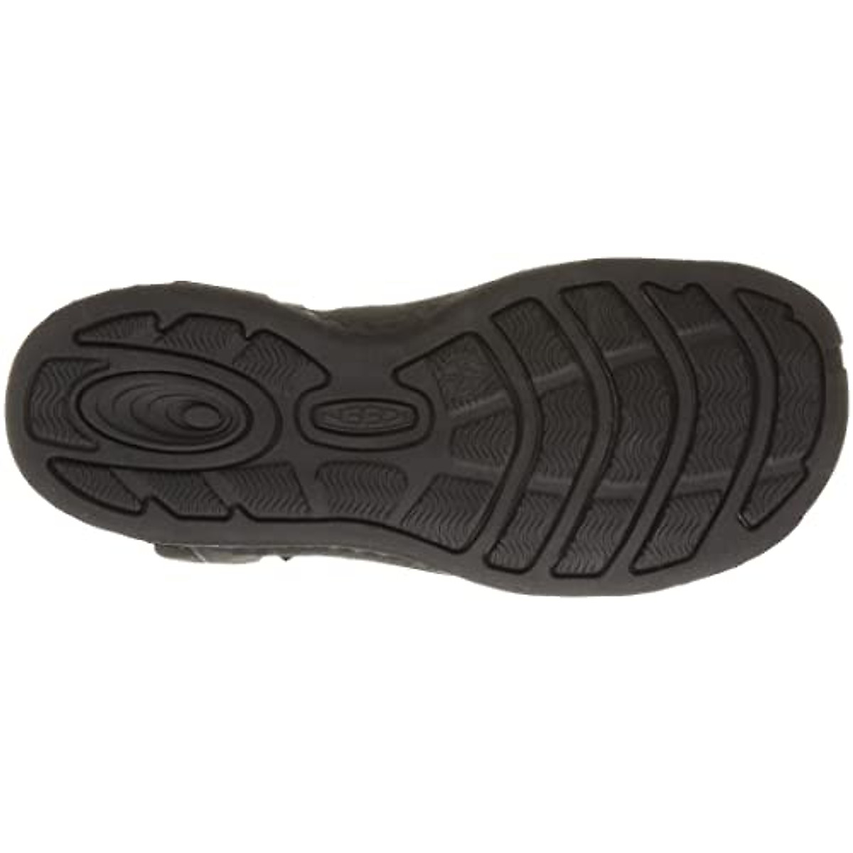 KEEN Women's Drift Creek H2 Closed Toe Water Sandals, Black/Black, 8.5
